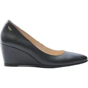 VISCATA Verona Leather Wedges Black