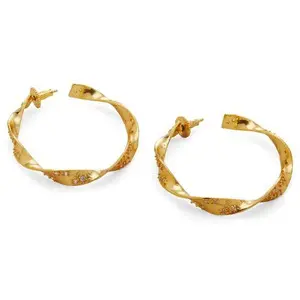 DHWANI BANSAL Kali Hoop Earrings