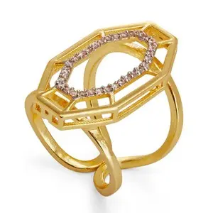 DHWANI BANSAL Dhwani Bhansal Syra Ring - Gold Plated