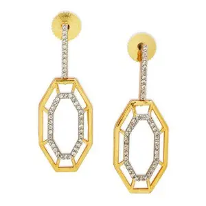 DHWANI BANSAL Syra Earrings - Gold Plated