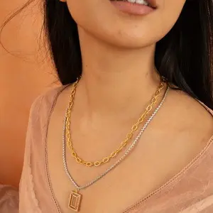 DHWANI BANSAL Vazio Layered Necklace