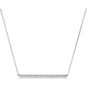 Hearts On Fire Barre Pendant Necklace - White Gold/ Diamond