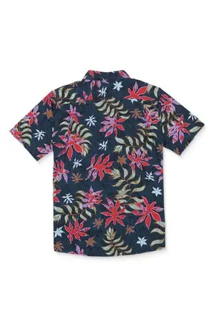 Volcom Floral Motion Short Sleeve Button-up Shirt