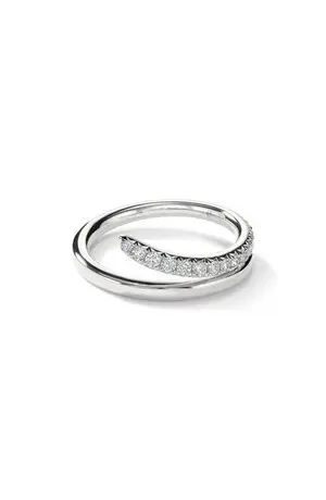 Hearts On Fire Vela French Cut Diamond Ring - White Gold
