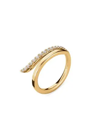 Hearts On Fire HEARTS ON FIRE Vela French Cut Diamond Ring Yellow Gold