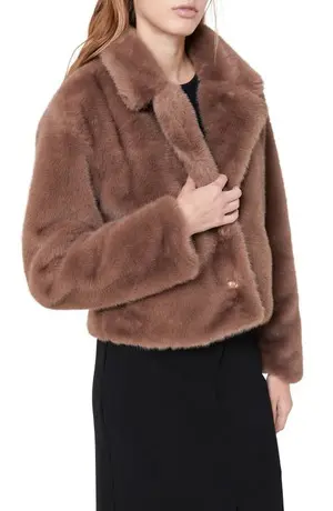 Endless Rose Faux Fur Coat
