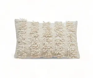 MESO GOODS San Antonio Wool Pillow Cover - Natural Ivory