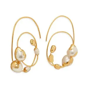 DHWANI BANSAL Zuri Hoop Earrings