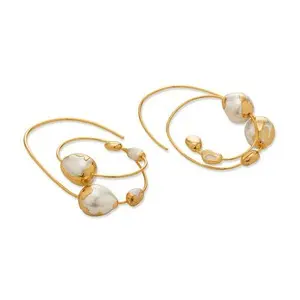 DHWANI BANSAL Zuri Hoop Earrings