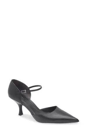 Nordstrom Liv Pointed Toe D'orsay Pump - Black