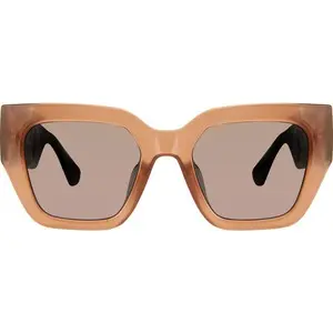 Kurt Geiger 52mm Cat Eye Sunglasses - Butterscotch/burgundy