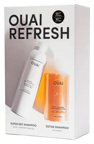 Ouai Super Dry & Detox Shampoo Set $54 Value