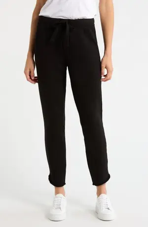 Frank & Eileen Christine Tulip Hem Joggers - Black