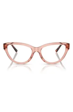 VOGUE 54mm Cat Eye Optical Glasses - Pink