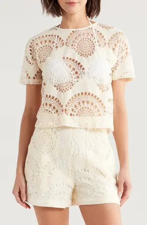 BOAMAR Estelle Eyelet Shirt