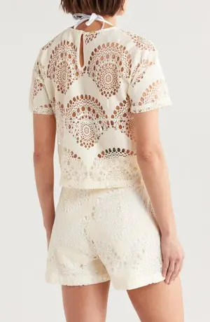 BOAMAR Estelle Eyelet Shirt