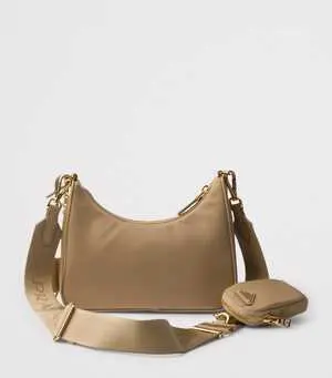 Prada Re-nylon Re-edition 2005 Shoulder Bag - Brown
