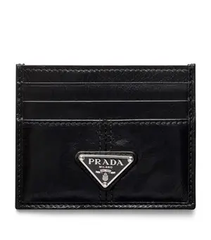 Prada Leather Card Holder
