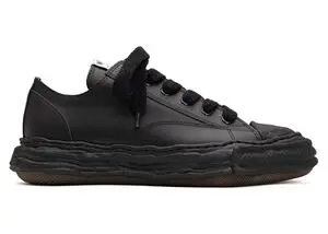 Mihara Yasuhiro Peterson Low Leather Sneakers - Black