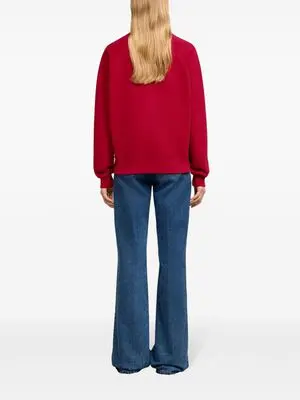 AMI Paris La Plage Sweatshirt - Red