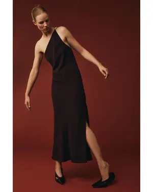 Vince One Shoulder Dress