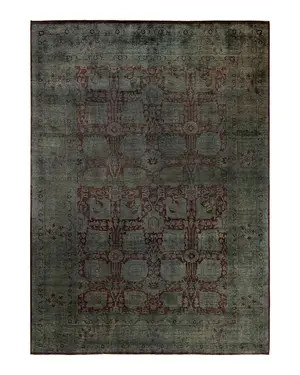 Bloomingdale'S Fine Vibrance M1457 Area Rug, 9' X 12'6 - Red