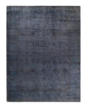 Bloomingdale'S Fine Vibrance M1500 Area Rug, 9'1 X 12'1 - Gray