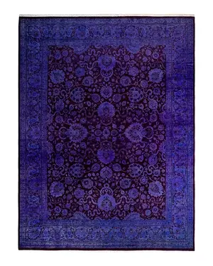 Bloomingdale'S Fine Vibrance M1375 Area Rug, 9'2 X 12'3 - Red