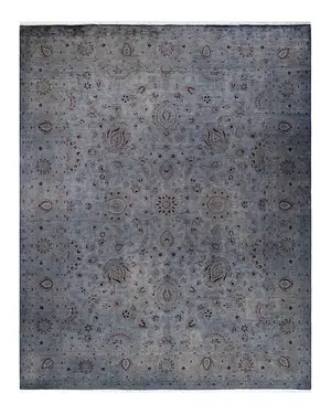 Bloomingdale'S Fine Vibrance M1252 Area Rug, 8'3 X 10'5 - Gray
