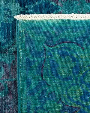 Bloomingdale'S Fine Vibrance M1720 Area Rug, 5'11 X 8'8 - Light/blue