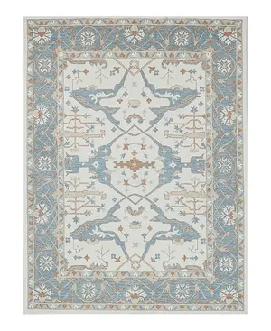EXQUISITE RUGS Claremont Oushak 6794 Area Rug, 8' X 10 - Ivory/light