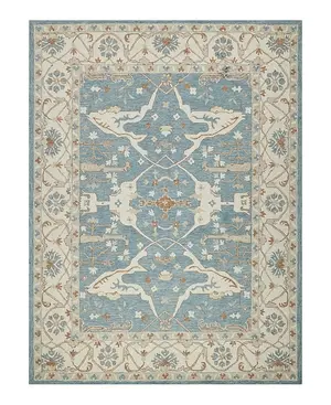 EXQUISITE RUGS Claremont Oushak 6831 Area Rug, 8' X 10 - Ivory/light
