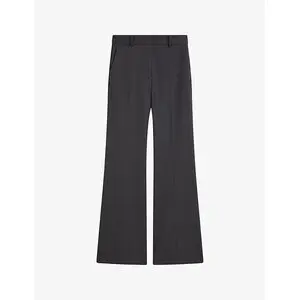 JOSEPH Tafira Flared-leg Mid-rise Stretch-woven Trousers