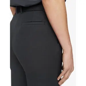 JOSEPH Tafira Flared-leg Mid-rise Stretch-woven Trousers