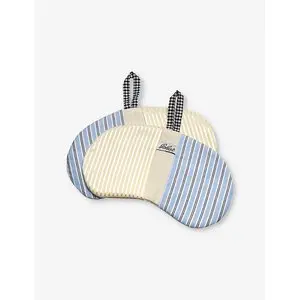 GOHAR WORLD Striped Cotton Mitts - Light Blue Stripe Butter