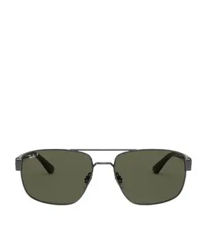 Ray-ban Rectangular Sunglasses - Silver