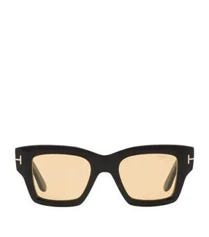 TOM FORD Acetate Sunglasses - Black