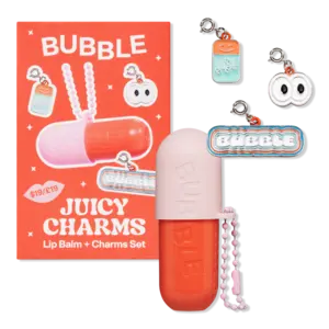 BUBBLE Juicy Charms Lip Balm Bling Kit