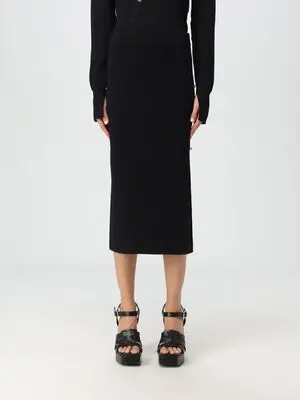 Versace Button Detailed Midi Skirt