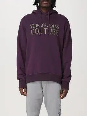 Versace Jeans Couture Off The Shoulder Sweatshirts Hoodies For Men