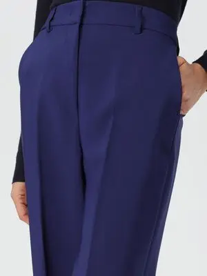 HANITA Wide Leg Trousers - Blue