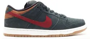 Nike Dunk Low Corduroy Sneakers - Spruce/team Redone-colorale Brown