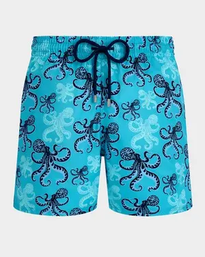 Vilebrequin Vilebrequin Moorise Swim Shorts - Blue Geo