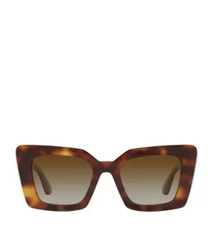 Burberry Square Frame Sunglasses - Brown