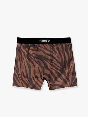 TOM FORD Silk Boxer - Brown