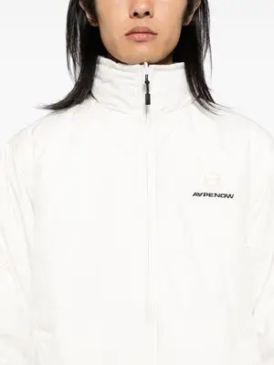 AAPE BY *A BATHING APE Moonface Logo Zip-up Jacket