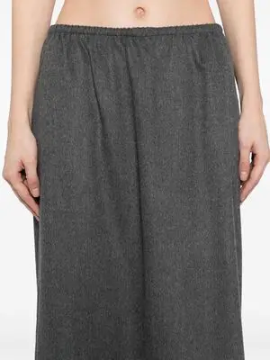 JNBY Wool-cashmere Blend Drawstring Skirt