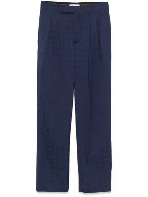 Marine Serre Ankle Length Pants For Men