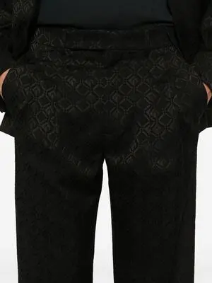 MARINE SERRE Moon Diamond-jacquard Trousers