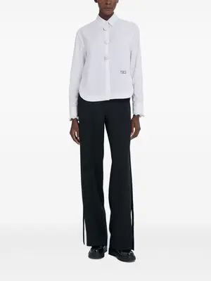 Ports 1961 Pompom Button-down Shirt - White